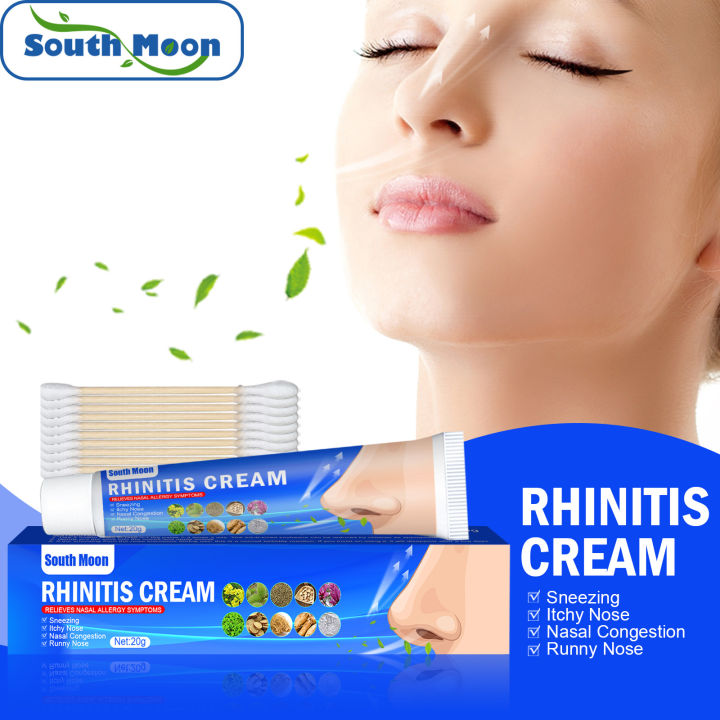 South Moon Rhinitis Cream Relieve Itching Nasal Congestion Sneezing ...