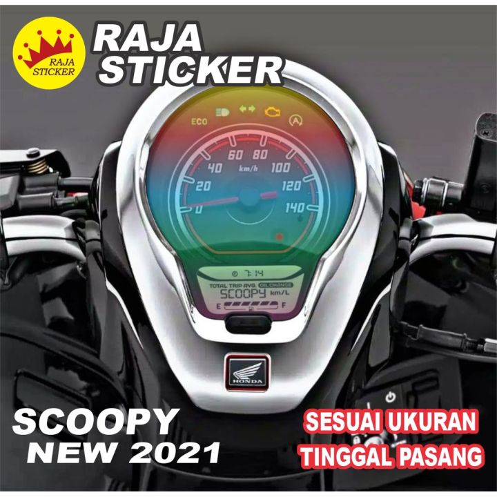 Stiker antigores speedometer scoopy new 2021 | Lazada Indonesia