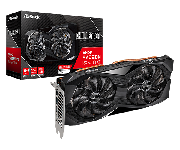 ASRock Rx 6700 XT challenger D 12GB GDDR6 192-bit graphic card | Lazada PH