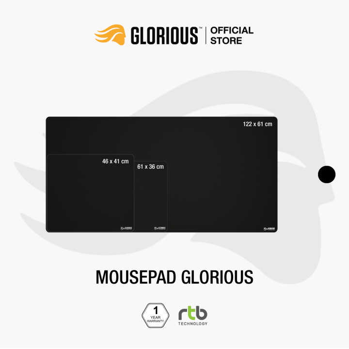 Glorious Mouse Pad แผ่นรองเมาส์เกมมิ่ง Gaming Mouse Pad | Lazada.co.th