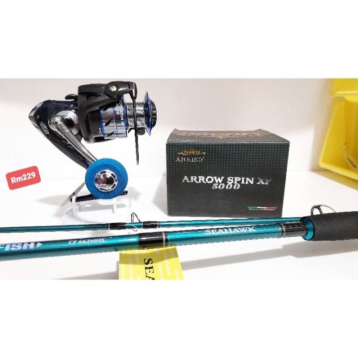 {PROMOSI GEMPAK} JORAN SEAHAWK CRAWFISH DAN REEL AJIKING ARROW SPIN XP ...