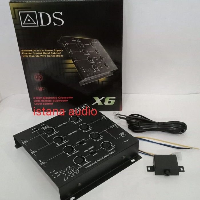 Crossover aktif ADS X6 crossover mobil 3 way | Lazada Indonesia