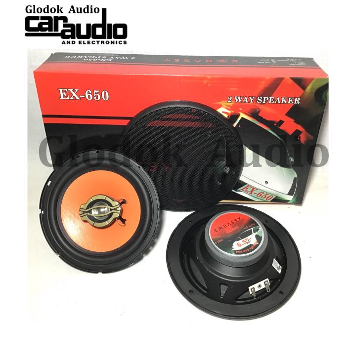 EMBASSY Ex 650 Speaker 6.5 INCH 2 Way Sepasang | Lazada Indonesia