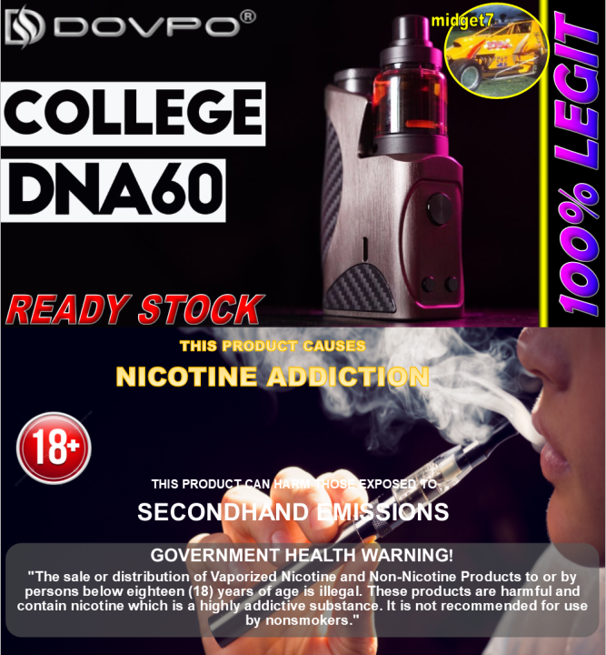 Dovpo College 60W DNA 60 TC MOD (SBS) | Lazada PH