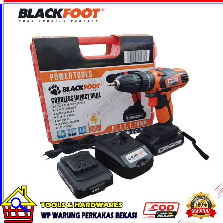 NRT-PRO Korea Technology 20V Cordless Impact Drill NRT DC-340 SET Mesin ...