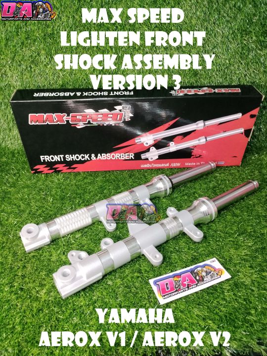 Ligthen Front Shock Assembly Version 3 For Aerox v1 / Aerox v2 Thailand ...
