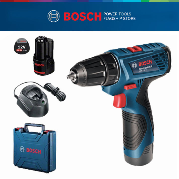 BOSCH GSR 120-LI Gen2 Professional Cordless Drill Driver - 06019G80L4 ...