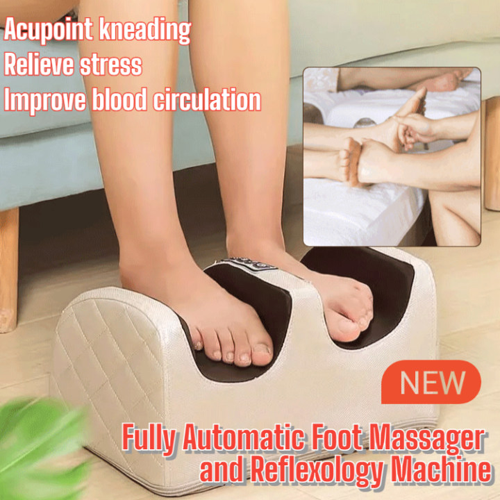 Household Fully Automatic Foot Massager and Reflexology Machine Foot ...