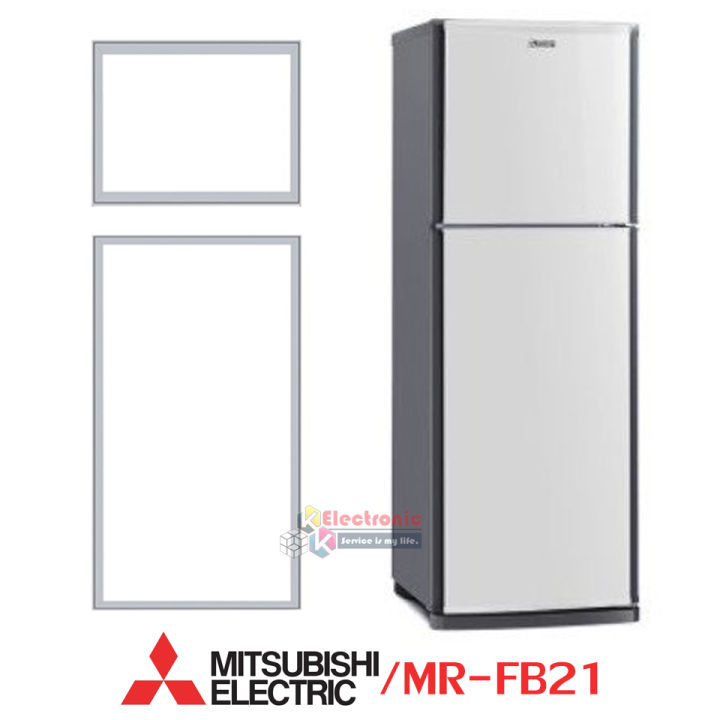 ขอบยางประตูตู้เย็น MITSUBISHI รุ่น MR-FB21 ของแท้ (แบบศรกดตามร่อง ...
