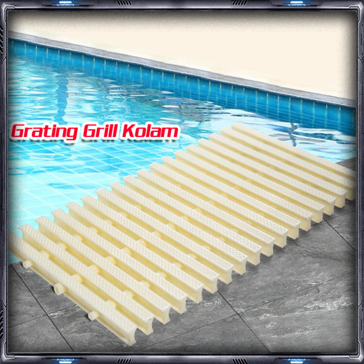 Gril Kolam Overflow Grill Grating Gutter Kolam Grill Overflow 100*25cm ...