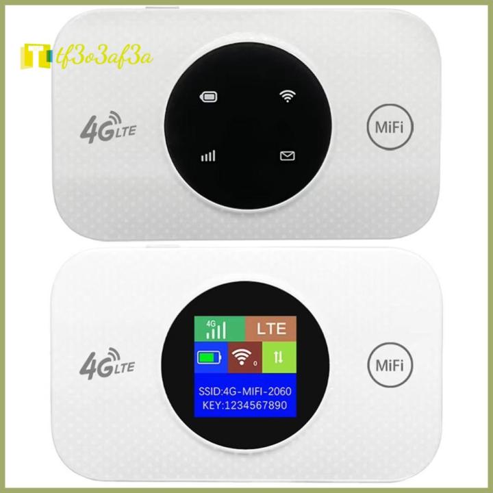 TF3O3AF3A 3000mAh 4G LTE Hotspot Router 150Mbps Mini Pocket WiFi Router ...