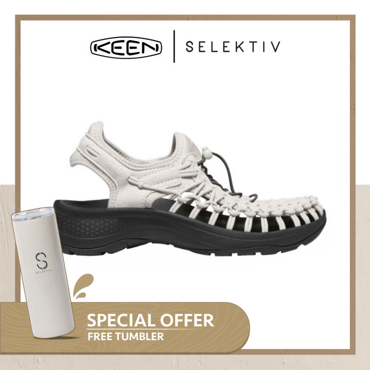 Keen รองเท้าผู้หญิง รุ่น Women's UNEEK ASTORIA (SILVER BIRCH / BLACK) | Lazada.co.th