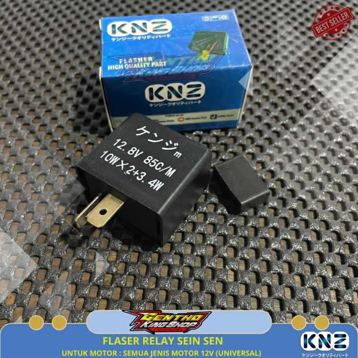 KNZ FLASHER FLASER RELAY SEIN SEN 12V STANDAR | Lazada Indonesia