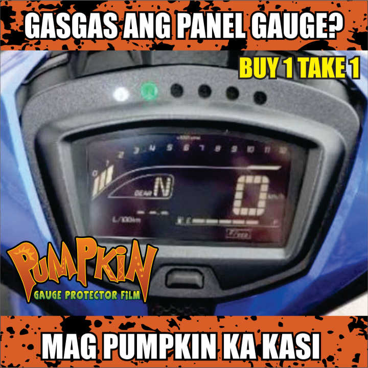 PUMPKIN YAMAHA SNIPER V2 Panel Gauge Protector Film WATER RESISTANT ...