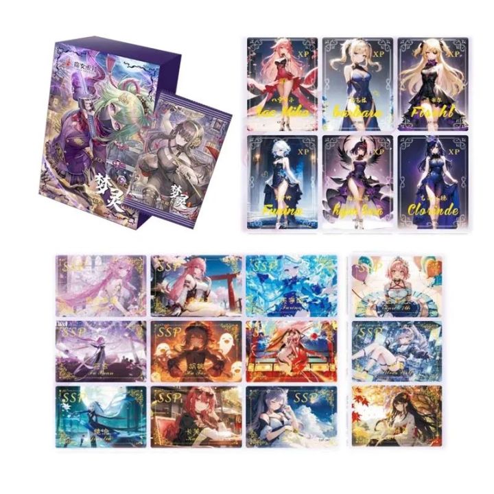 Goddess Story Collection Card MENG LING Booster Box Rare SP SSP SSR UR ...