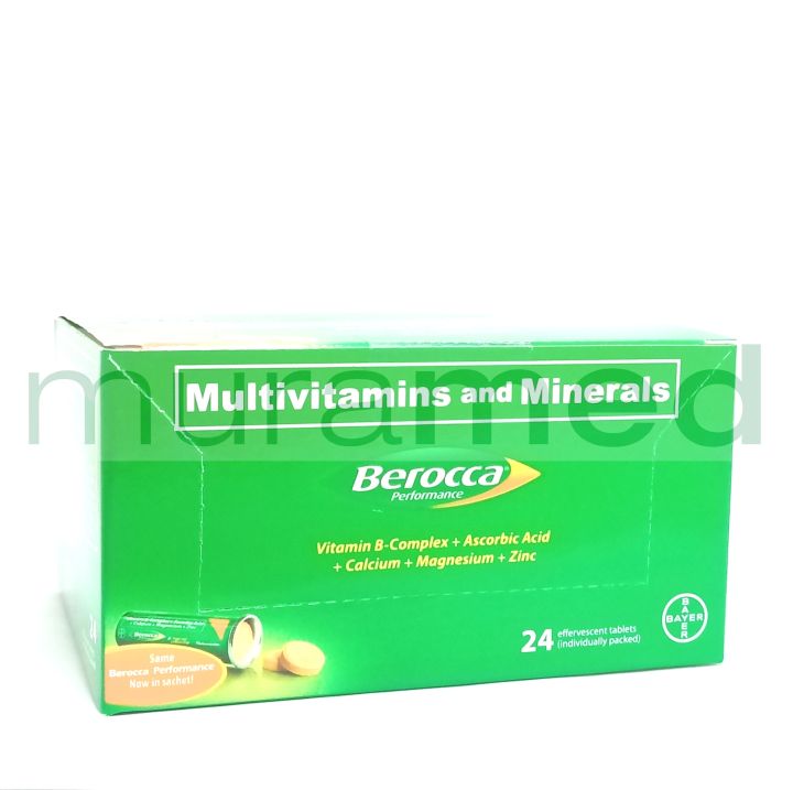 Berocca Performance Effervescent Tablets (Orange)-in foil pack | Lazada PH