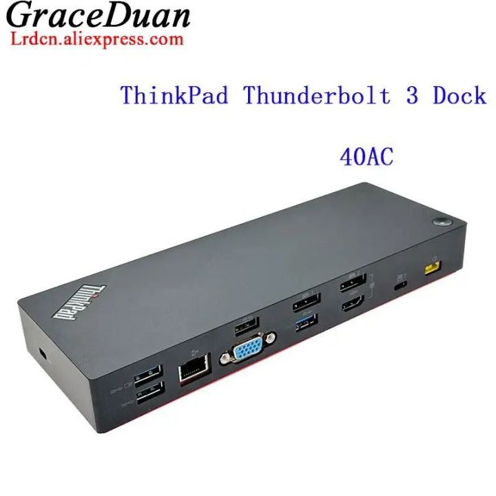 Thunderbolt 3 Dock 40AC Switch DBB9003L1 USB Type-C Docking Station 4K ...