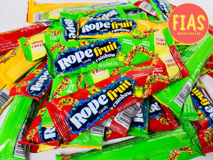 30 Pieces Rope Fruit Candy Rainbows | Lazada PH