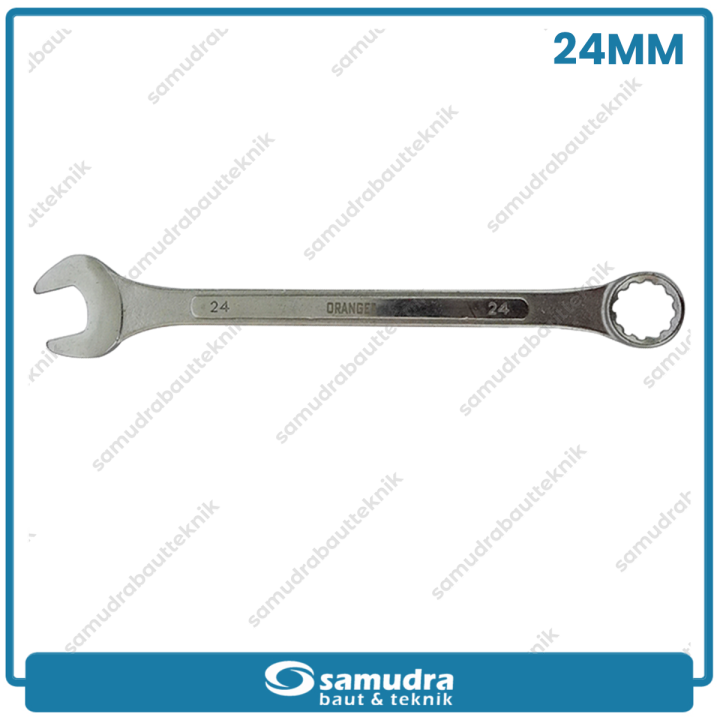 ORANGE Kunci Ring Pas 24 mm Combination Wrench Ringpas Buka Baut 24mm | Lazada Indonesia