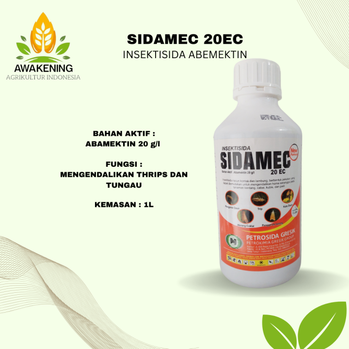SIDAMEC 20EC 1L INSEKTISIDA ABAMEKTIN | Lazada Indonesia