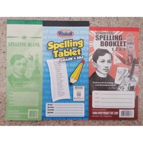 SPELLING BOOK (GRADE 1-3/GRADE 4-6) / (1 PC) | Lazada PH