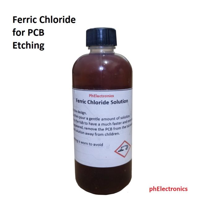 Ferric Chloride for PCB etching DIY PCB 120ml Etching solution | Lazada PH
