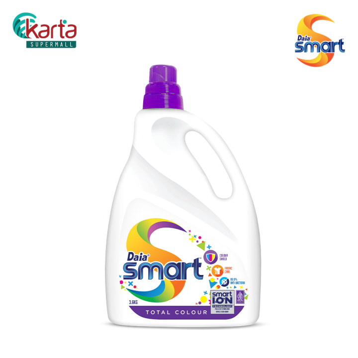 Daia Smart Liquid Detergent Total Colour 3.6kg | Lazada
