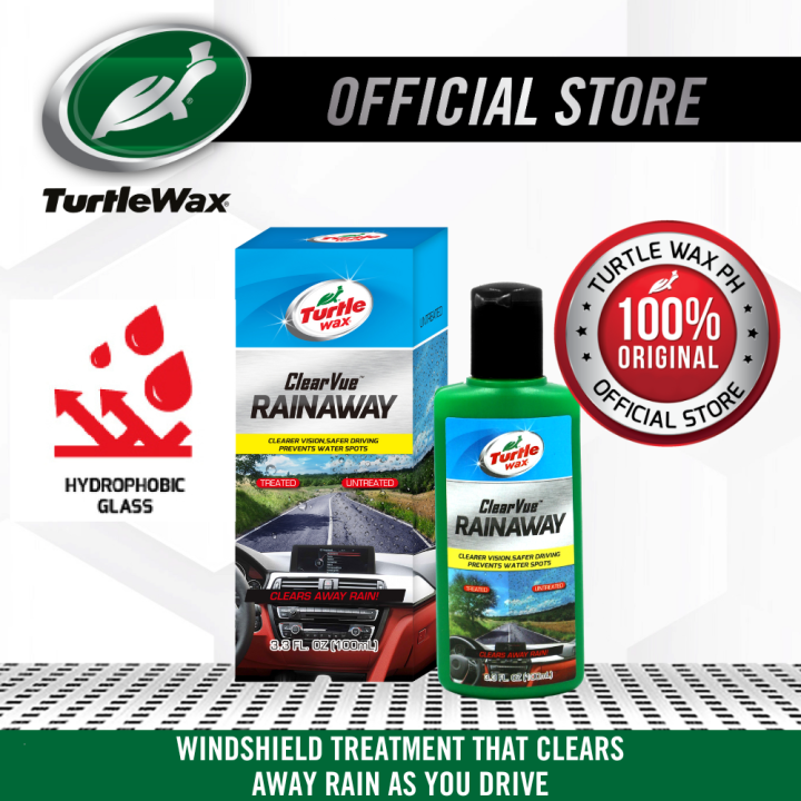 Turtle Wax Clearvue Rain Away Windshield Treatment 100 ml HP-554 (RDMH ...
