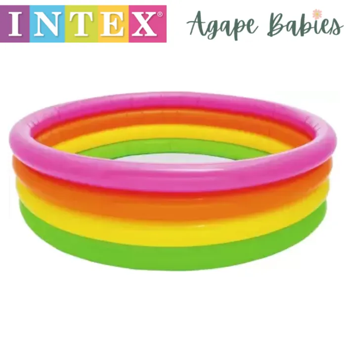 Intex 4-Ring Sunset Glow Pool (165cm x 45cm) | Lazada Singapore