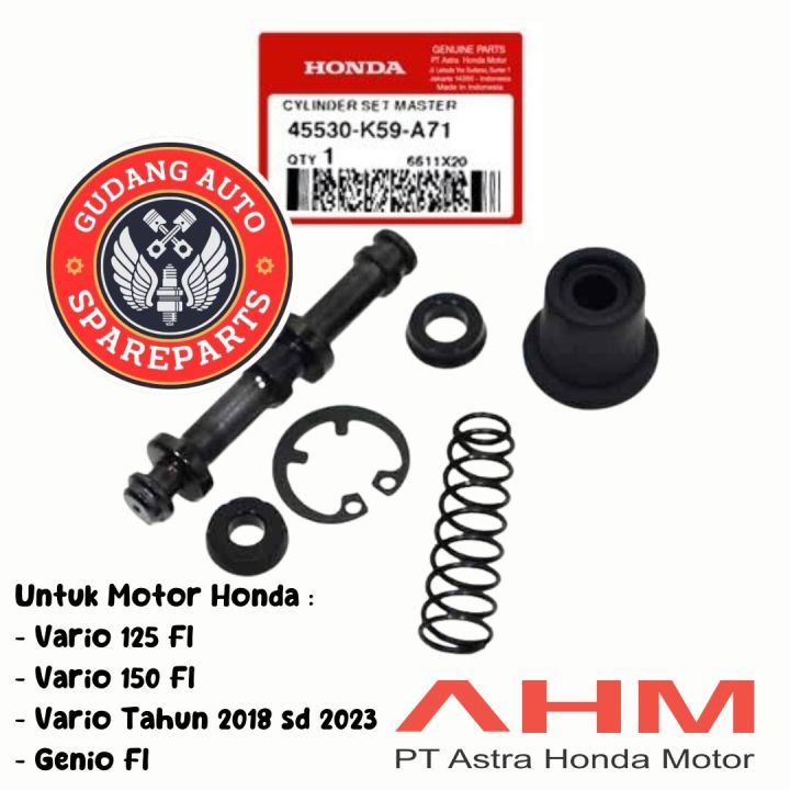 Original AHM Seal Master Rem Honda Vario 125-150 Genio K59 | Lazada ...