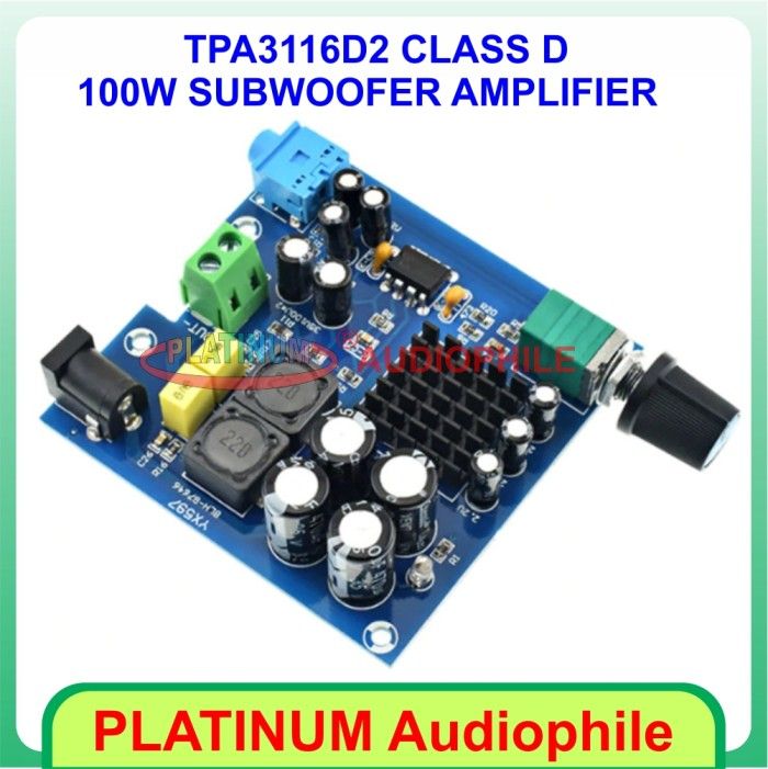 TPA3116 AMPLIFIER CLASS D 100W - TPA3116D2 CLASS D SUBWOOFER AMPLIFIER ...
