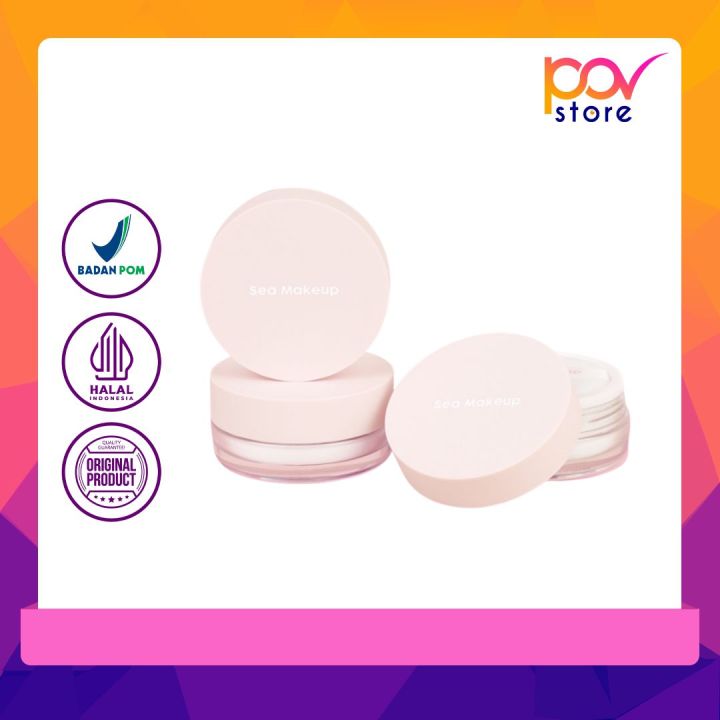 Sea Makeup Acne Care Micro Translucent Setting Powder Loose Powder ...