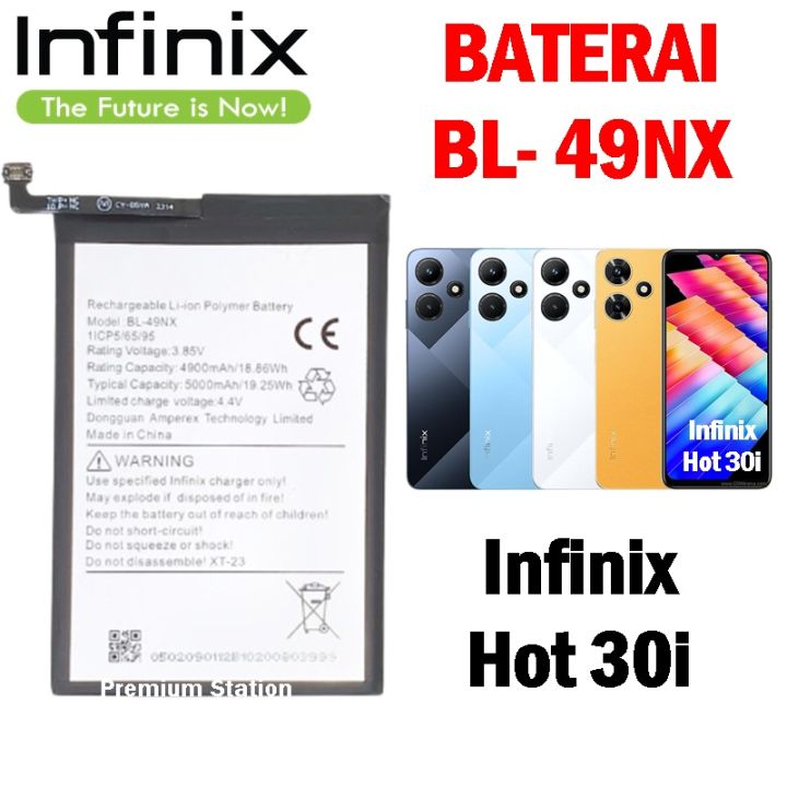 Infinix Battery Batre Baterai BL-49NX Infinix Hot 30i | Lazada Indonesia