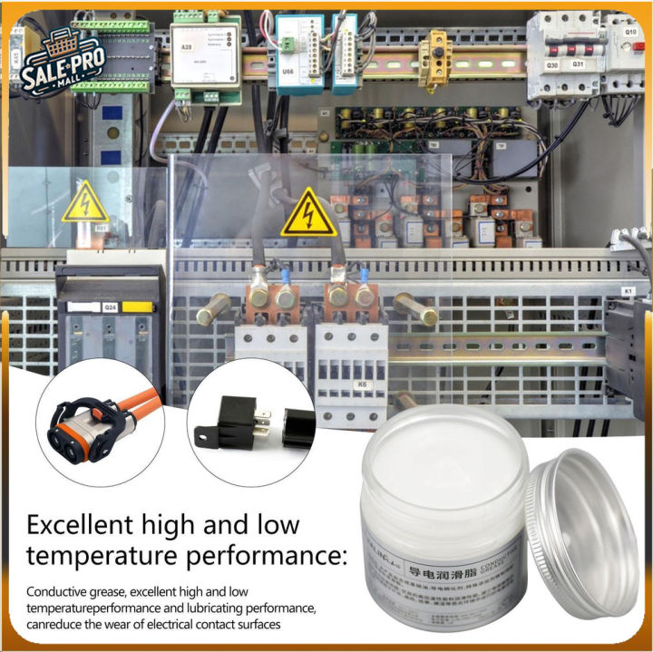 Electric Contact Grease Electricity Compound Grease/Conductive Gel 100g ...