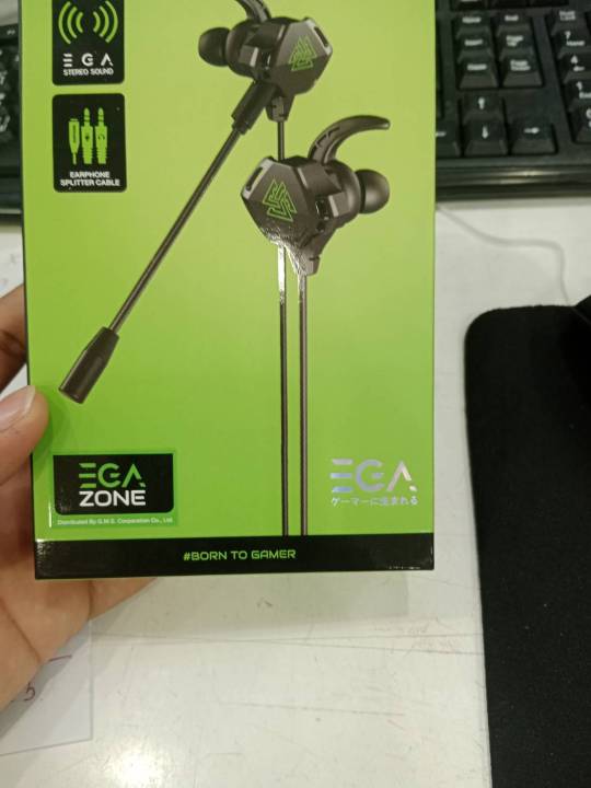 EGA TYPE E4 หูฟังแบบอินเอียร์เกมมิ่ง GAMING EARPHONE | Lazada.co.th