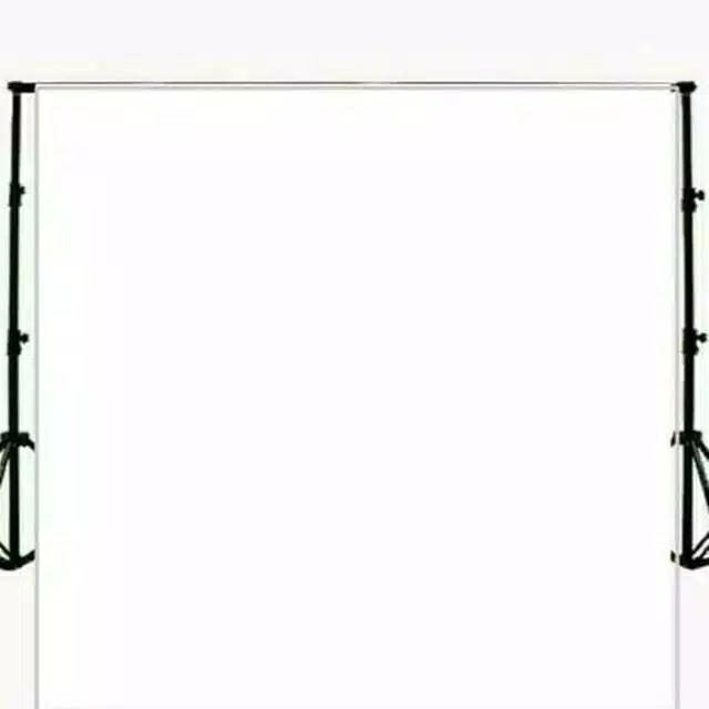 background foto studio warna putih polos ukuran 2,5mx3m bahan kain ...