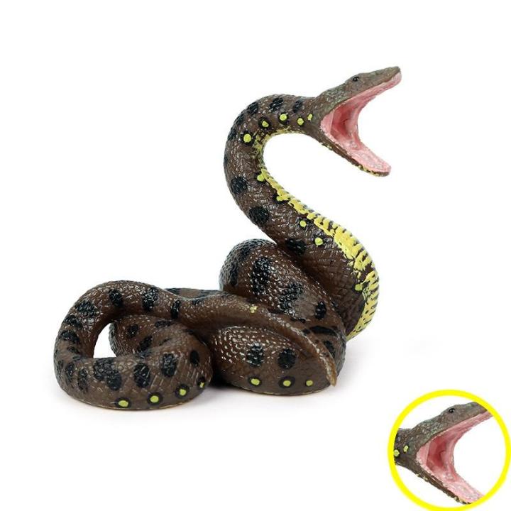 Children'S Toy Snake Model Simulation Reptile Giant Python Big Python ...