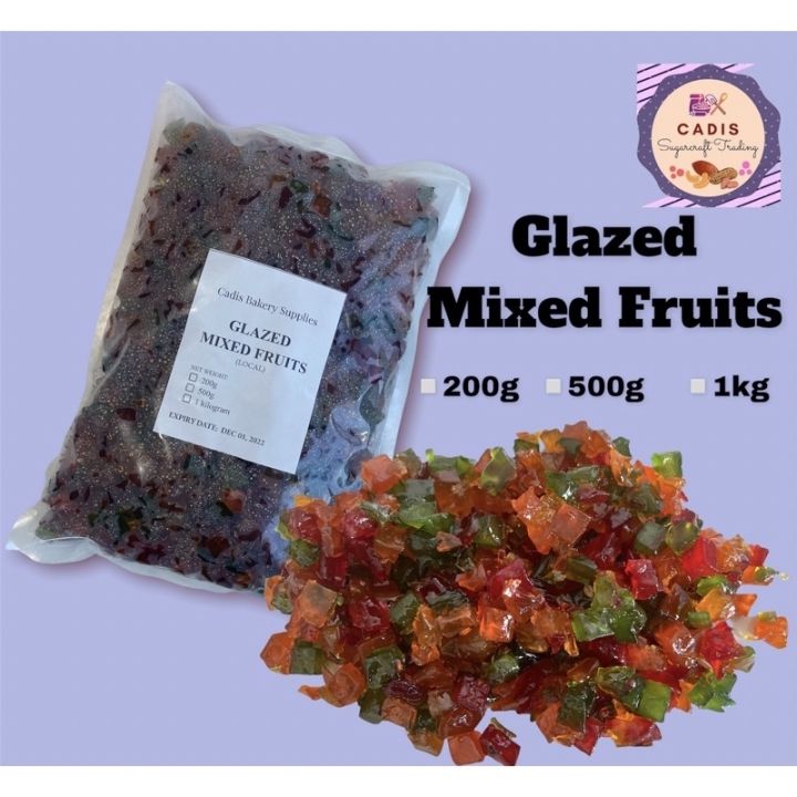 GLAZED MIXED FRUITS 200g 500g 1kg | Lazada PH