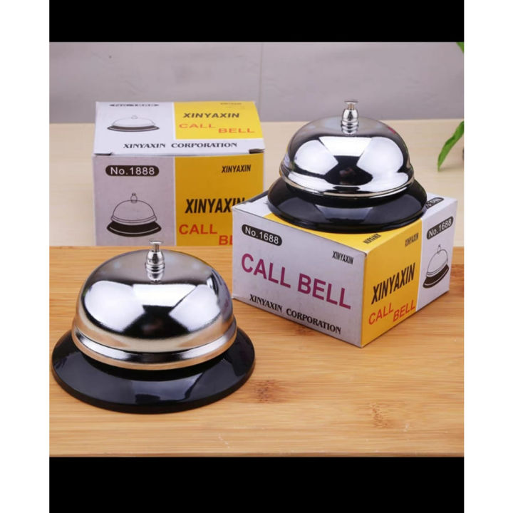 Bell restaurant kitchen call meal bell call summon bar counter rush to ...