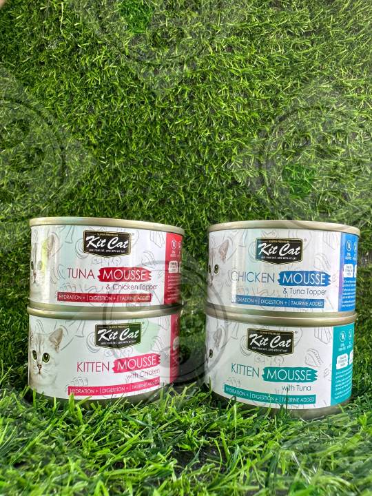 Kit Cat Mousse Cat Can Food 80g | Lazada PH