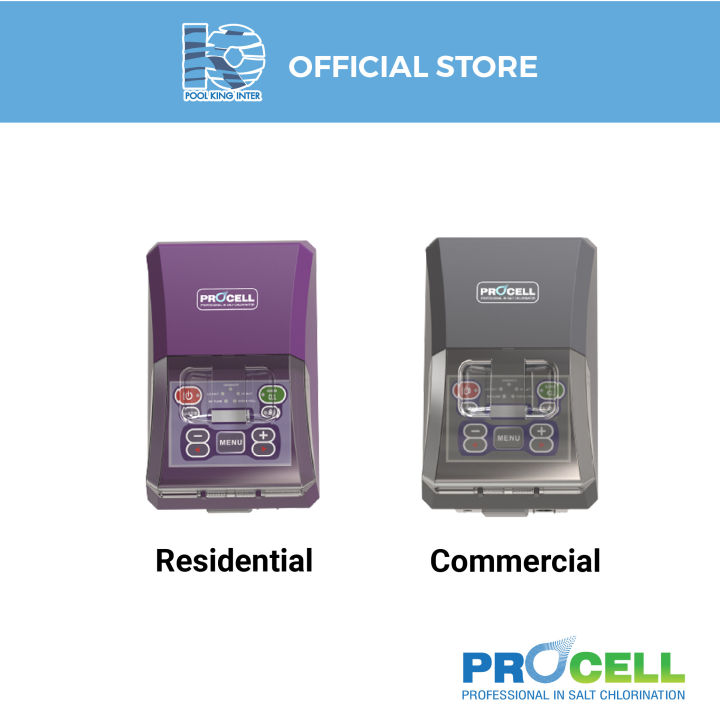 (ผ่อนฟรี 0%) SALT CHLORINATOR เครื่องผลิตคลอรีนจากเกลือ ยี่ห้อ PROCELL | Lazada.co.th
