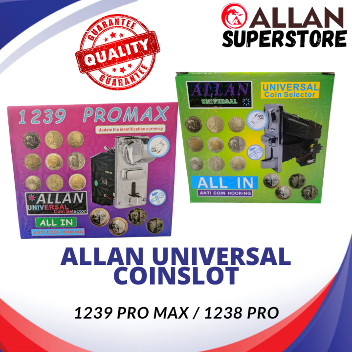 Allan Superstore 1238 PRO / 1239 PRO MAX Universal Coinslot Pisowifi ...