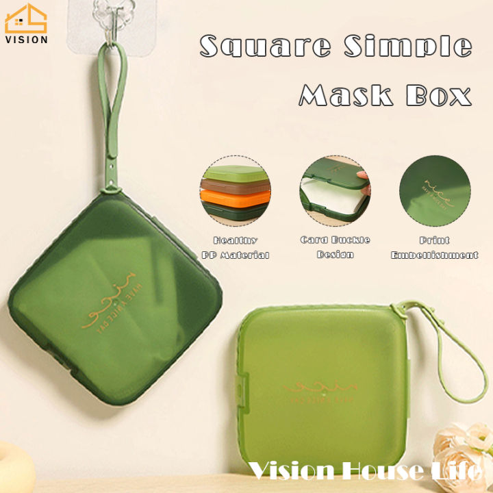 Vision Nordic Portable Square KF94 Storage Box Plastic Temporary ...