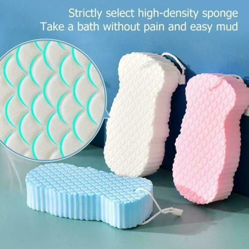 1pc Soft Sponge Body Scrubber For Baby Adults Bath Exfoliating Skin ...