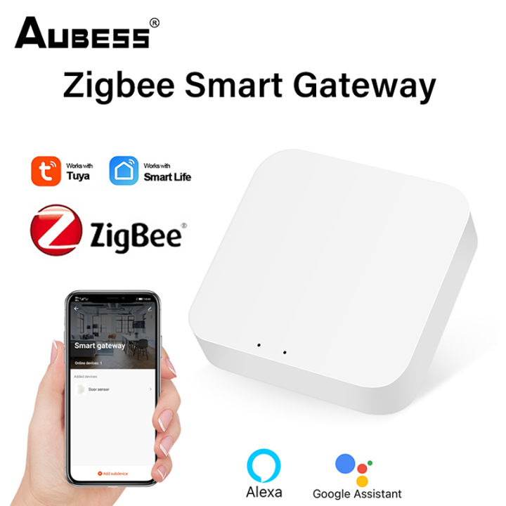 Tuya ZigBee 3.0 Wireless Smart Gateway Hub Smart Home Bridge Tuya / Smart Life APP Remote ...
