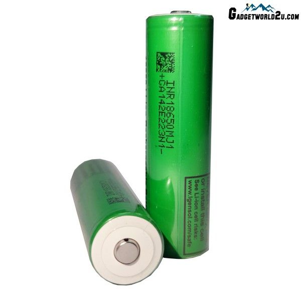 LG INR18650 MJ1 3500mAh 3.7V Li-ion Rechargeable Battery Button Top ...