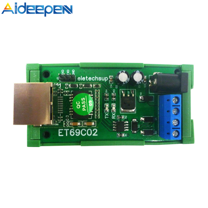 Aideepen RS485 Modbus RTU TCP To Ethernet Network UDP TCP Client Server MQTT Converter Serial ...