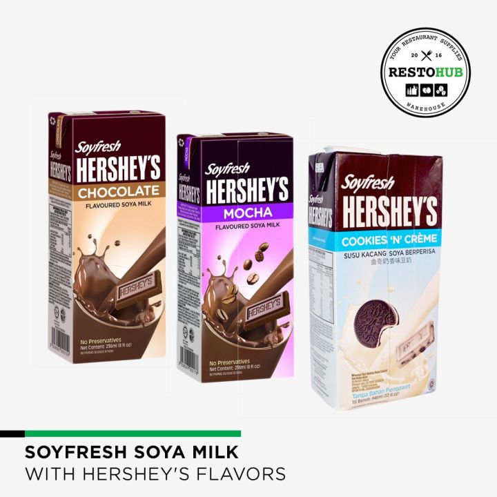 Soyfresh Soya Milk with Hershey's Flavors ( 1 lit ) | Lazada PH