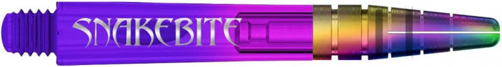 RED DRAGON Peter Wright Snakebite Nitrotech Purple Ionic Dart Stems - 2 ...