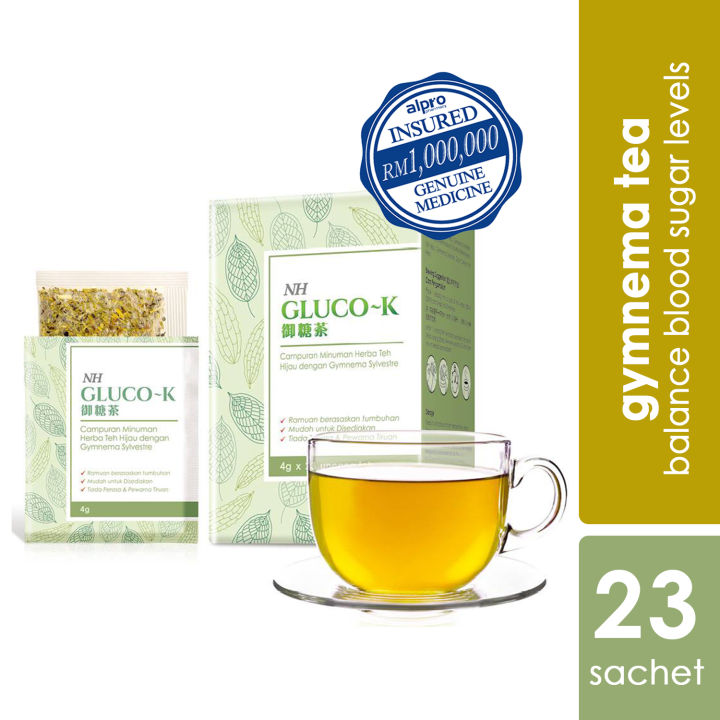 NH Gluco-K (4g x 23s) Herbal Tea - helps slow down the absorption of ...